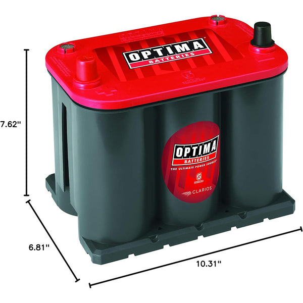 Optima 25A SC25A 8025-160 Red Top AGM battery 720 CCA (GROUP 25) CORE ...